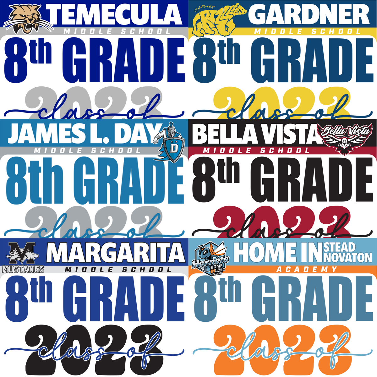 Temecula Middle Schools Graduation Yard Signs – Wolfpack Enterprises