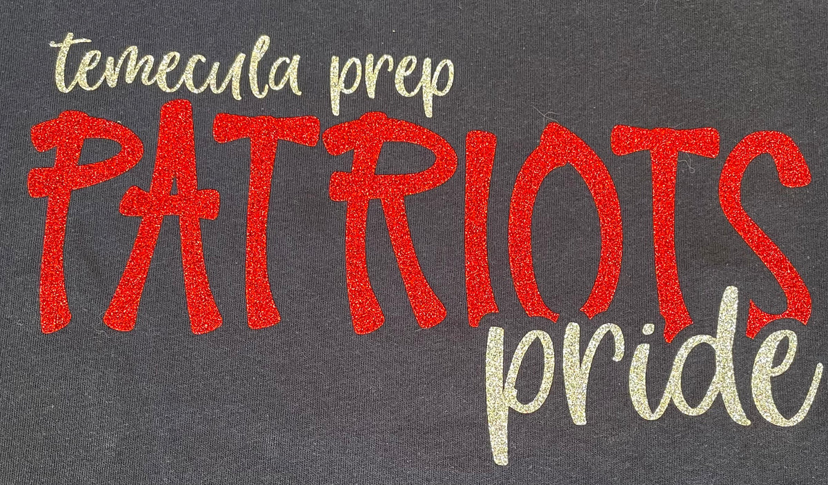 TPS Temecula Prep Patriot Pride Bling Shirt – Wolfpack Enterprises